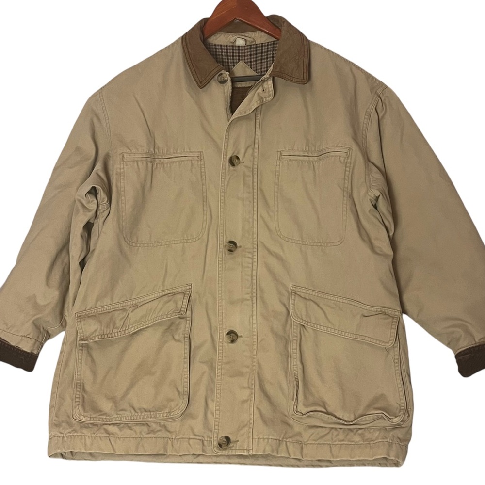 Fieldmaster Chore Coat Barn Jacket Mens Large Blanket… - Gem